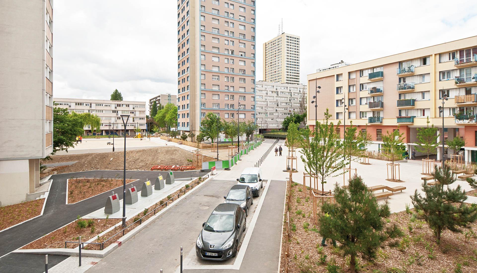 Agence Hyl — Quartier de la Noue, Montreuil